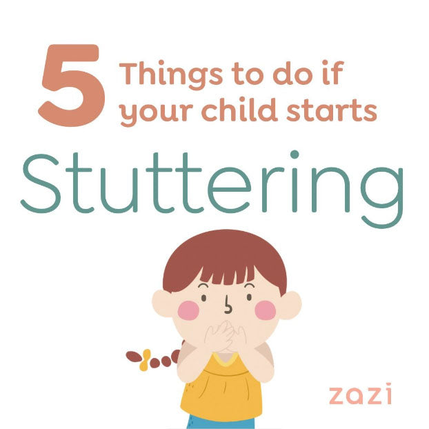 5 things to do if your child starts stuttering – Zazi