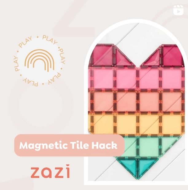 Magnetic Tile Hack – Zazi