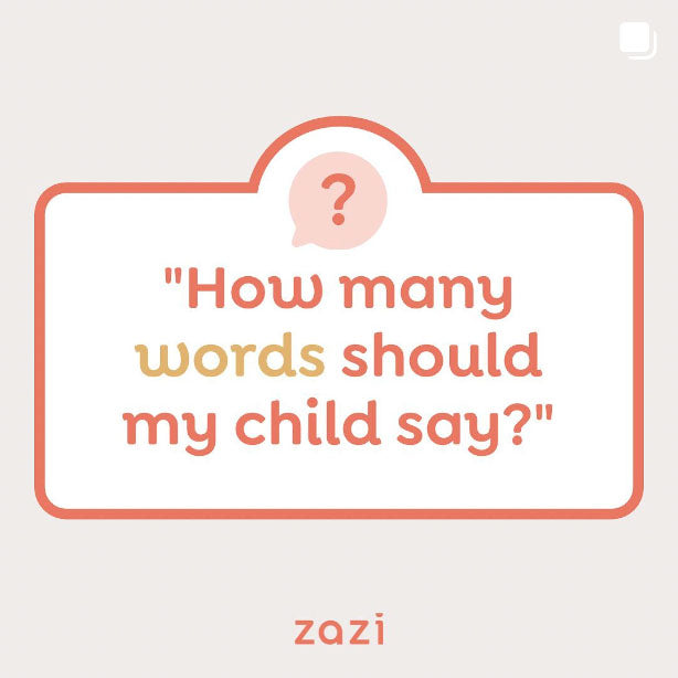 How Many Words Should My Child Say? – Zazi How Many Words Should My Child Say? – Zazi