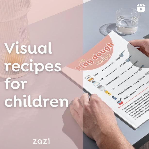 Visual Recipes for Children – Zazi