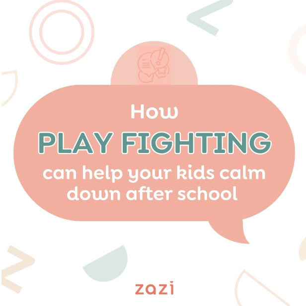 Play Fighting to help kids calm down after school – Zazi