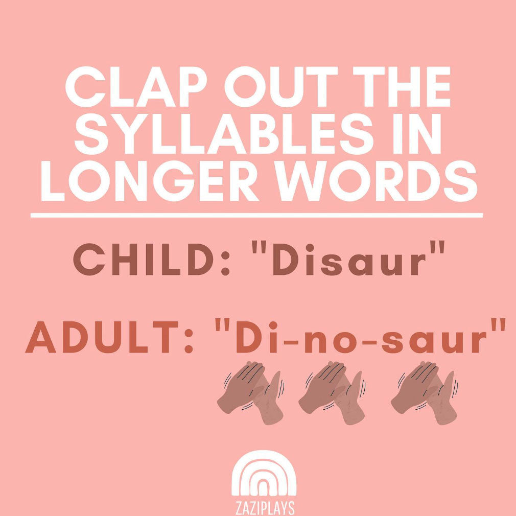 Clap out the Syllables in Longer Words – Zazi