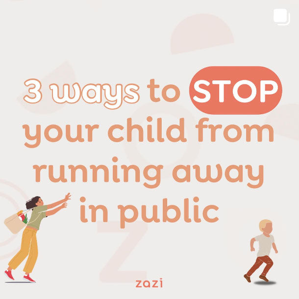 3 ways to stop your child from running away in public – Zazi